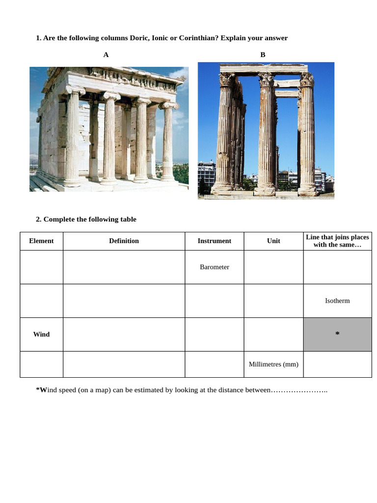 Activities1eso Geography and History | PDF | Ancient Egypt | Ancient Greece