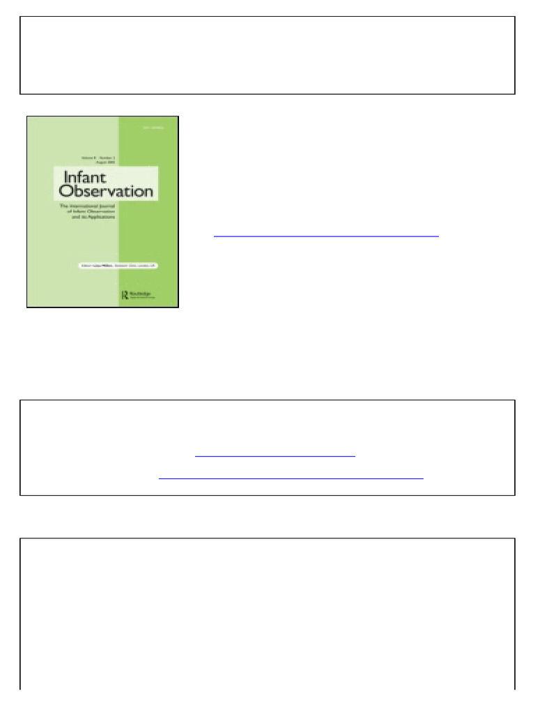 Gillian Miles Obs paper | PDF | Anxiety | Nursing