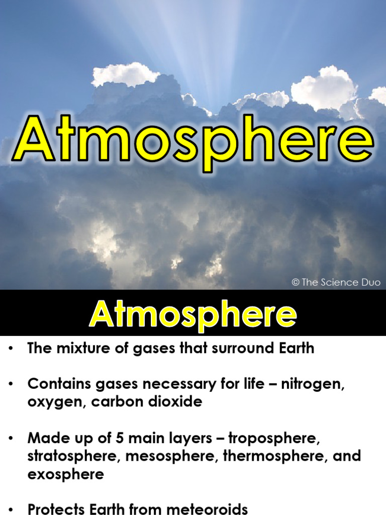 Atmosphere Presentation For Notes | PDF
