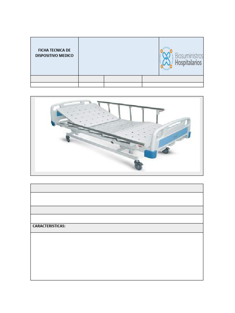 Ficha Tecnica Cama Bed2020 | PDF