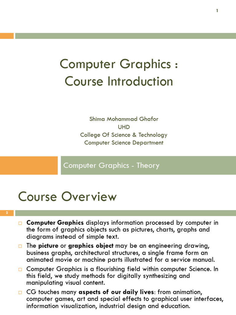 Lesson 0 - Course Introduction | PDF
