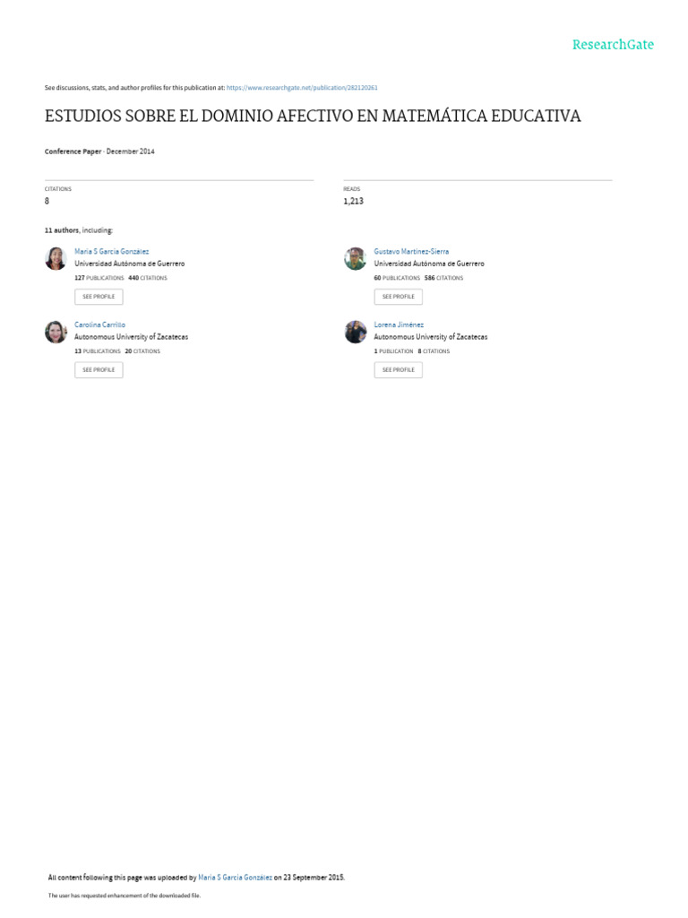 Conferencia2014 DOMINIO AFECTIVO | PDF | Las emociones | Afecto ...