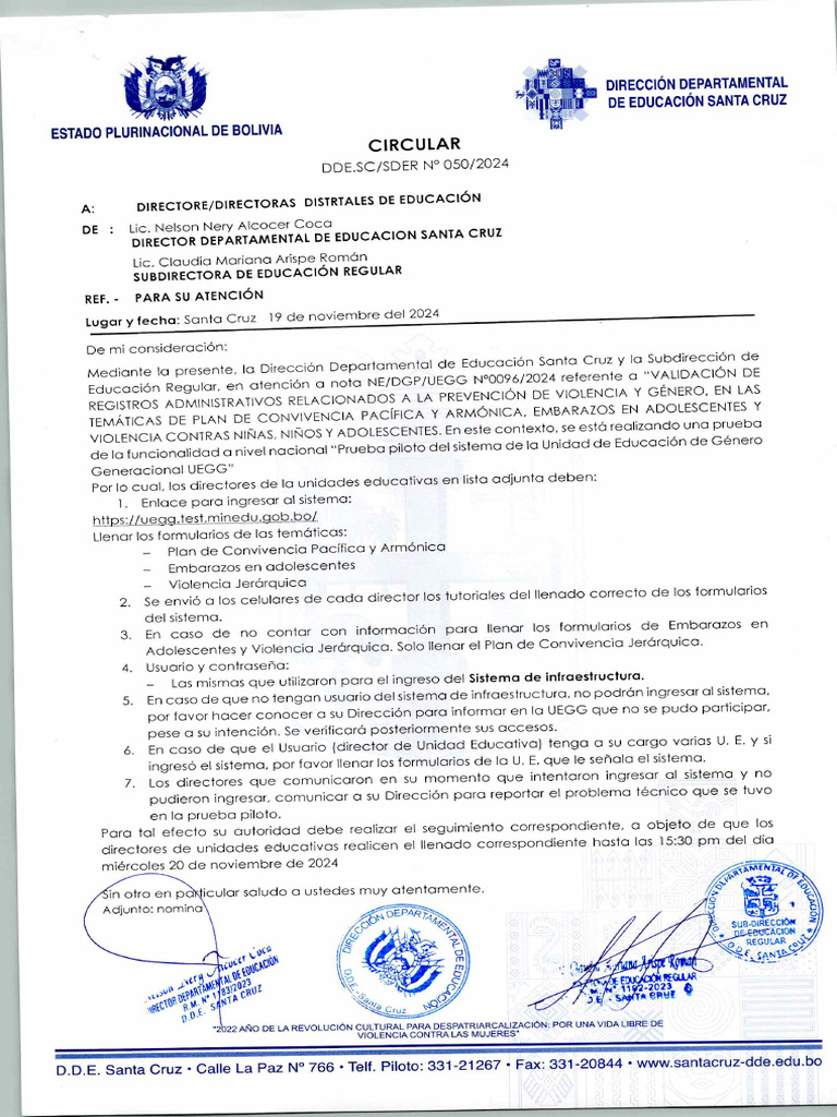 SCAN DDE SDER CIRCULAR DDE.SC Nº50 2024 (1) | PDF