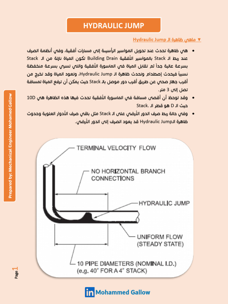 Hydraulic Jump | PDF