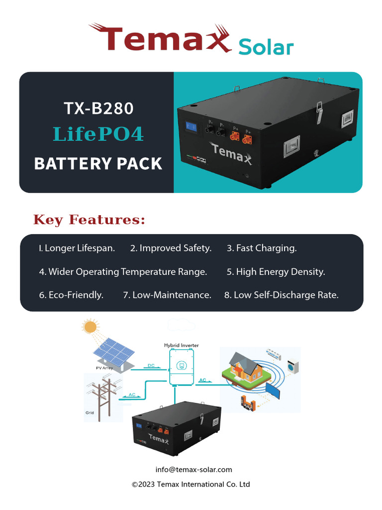 Temax TX-B280 E DSO | PDF