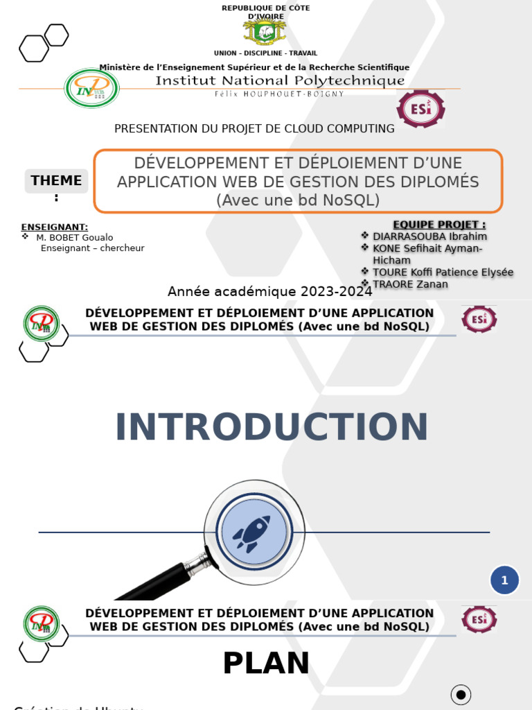 Projet Cloud | PDF | Internet | Internet et Web