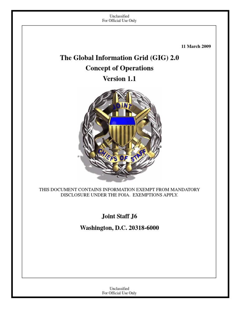 The Global Information Grid (GIG) | PDF | International Security ...