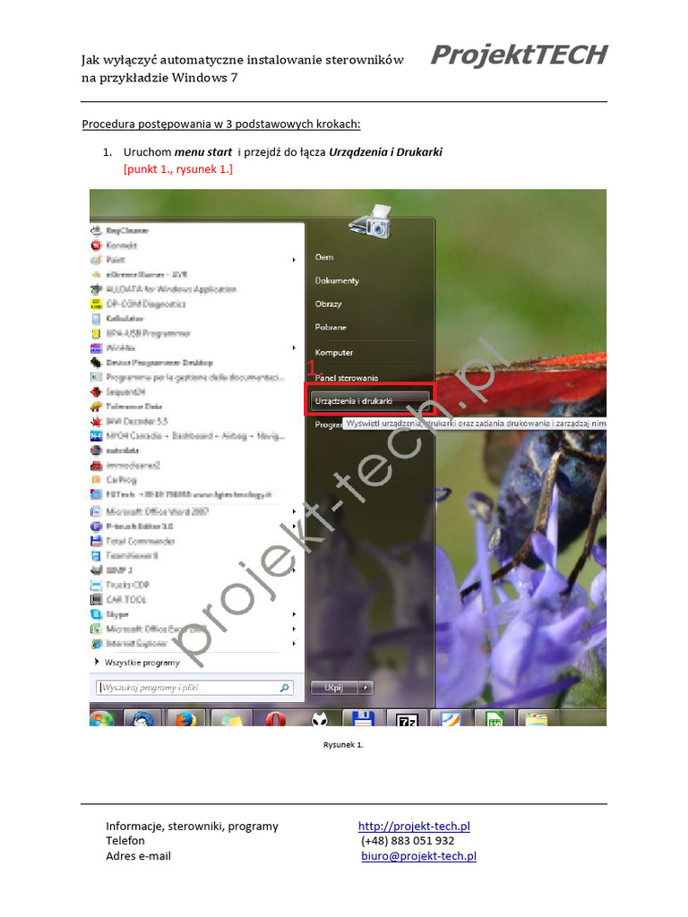 Jak Wylaczyc Automatyczne Instalowanie Sterownikow Interfejsu LPG | PDF