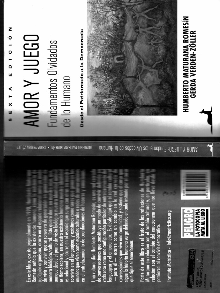 Amor y Juego - Humberto Maturana Romesín | PDF