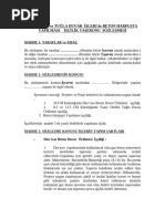 EK10 Santiye Sefi Taahhutnamesi Ornegi | PDF