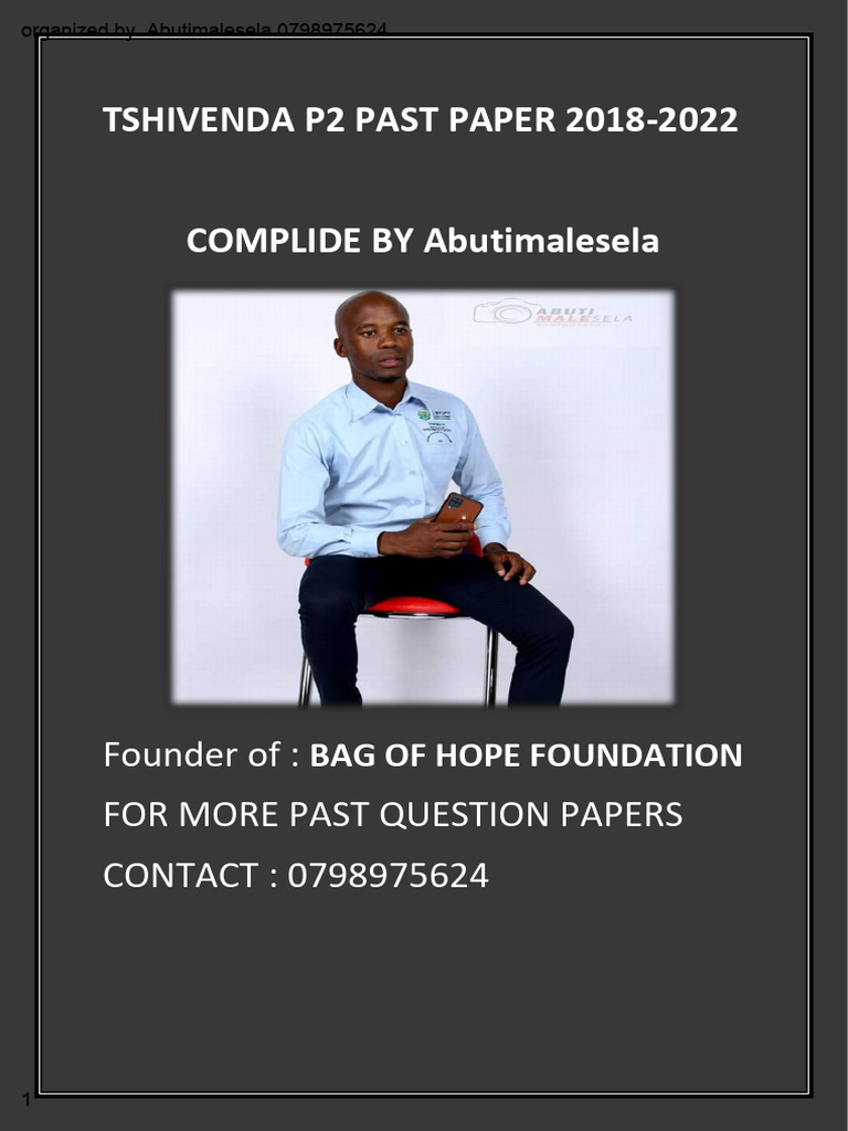 Tshivenda P2 Past Paper 2018-2022 | PDF