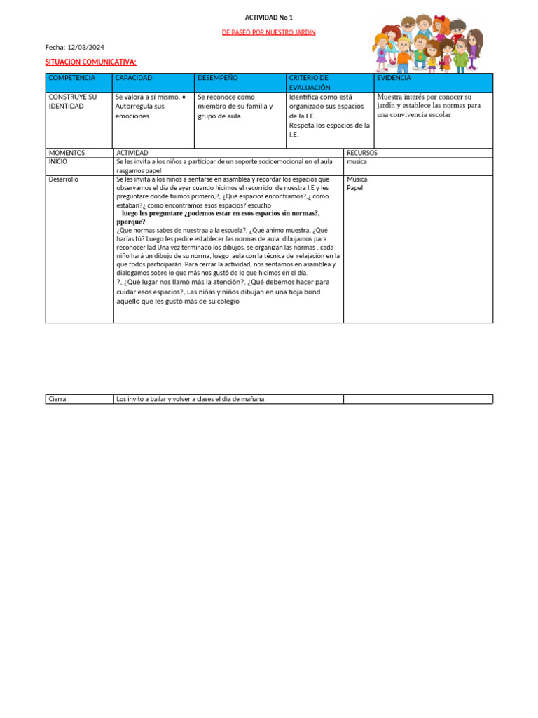 Actividad 2 Semana de Adaptacion | PDF