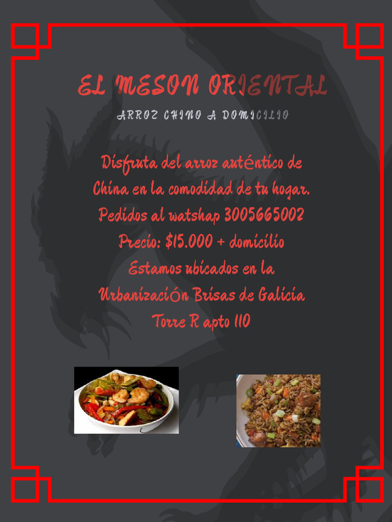 Black and Red Dragon Chinese Menu - 20241108 - 161509 - 0000 | PDF ...