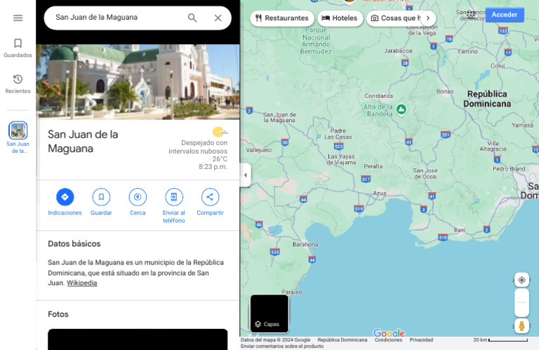 San Juan de La Maguana - Google Maps | PDF
