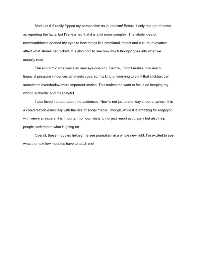 Unit 2 Reflection | PDF | Social Science