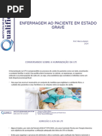 Protocolo de Admissão Na Uti | PDF | Unidade de Tratamento Intensivo (UTI) | Remédio