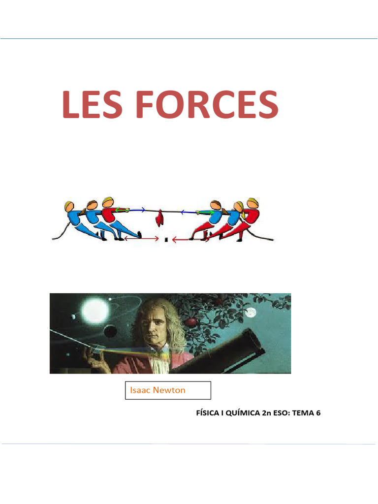Tema 6. Les forces | PDF