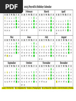 2026 ADP Payroll Calendar | PDF