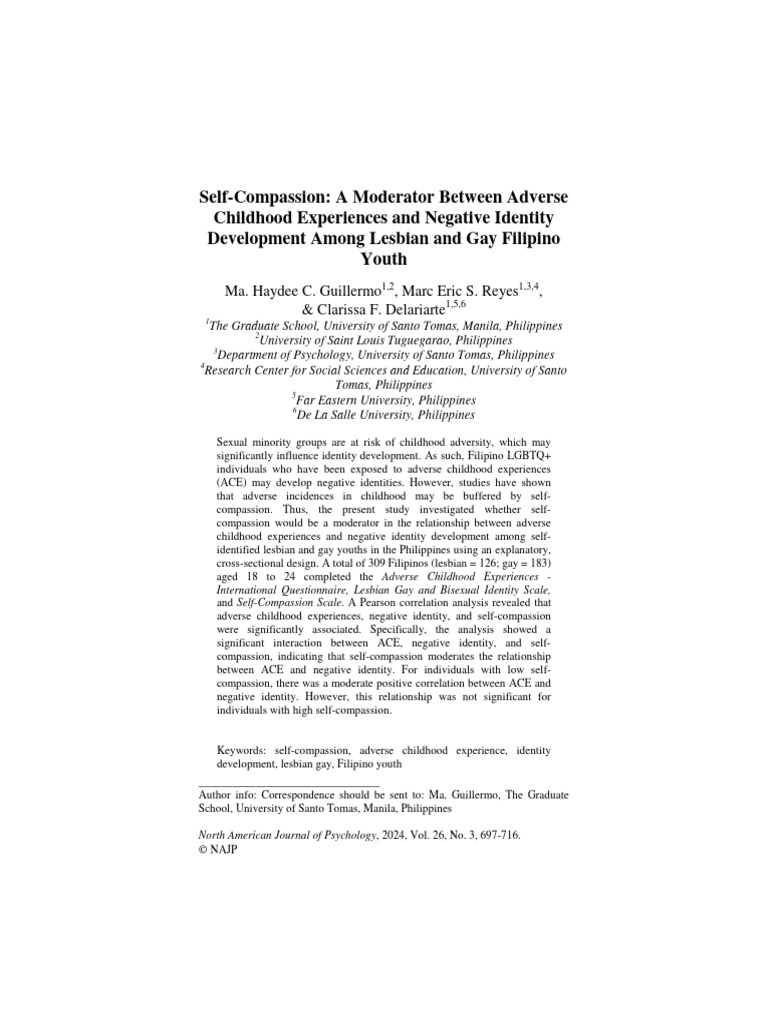 Self Compassion Research - NAJP | PDF | Psychological Trauma ...