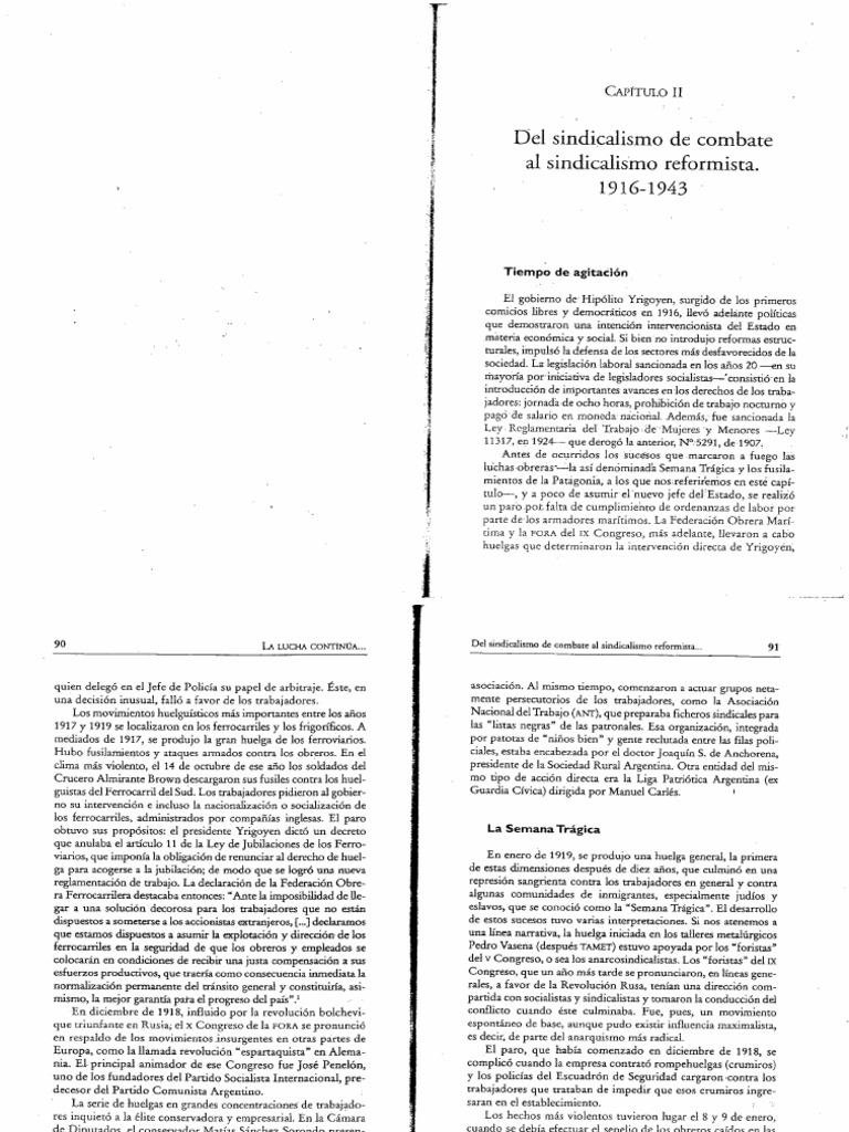 Senén González y Bossoer - Capítulo 2 | PDF | Argentina | Relaciones ...