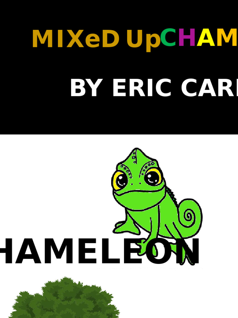 The Mixed Up Chameleon Vocabulary | PDF