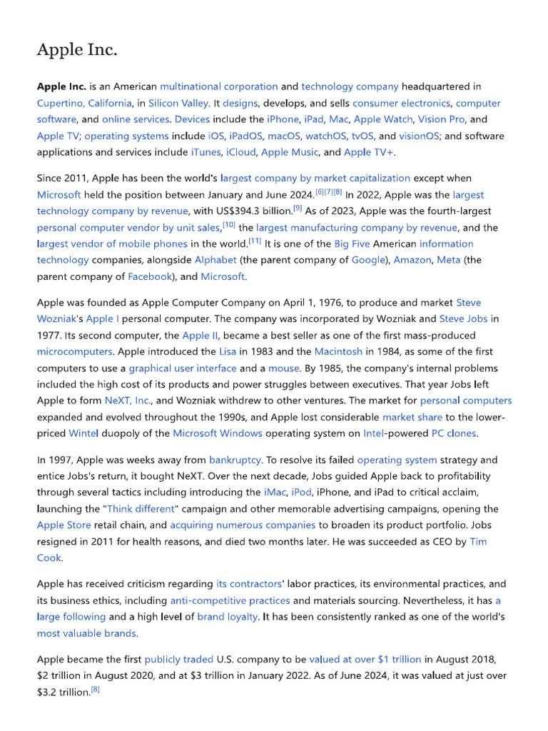 Apple | PDF