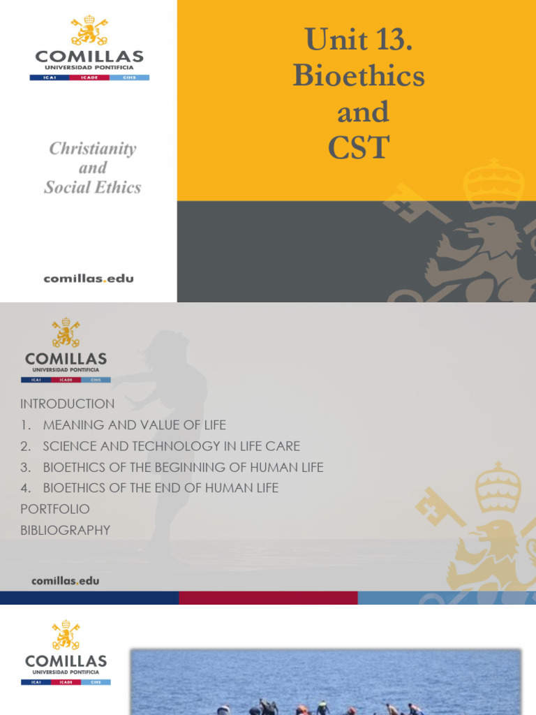 Unit 13. Bioethics and CST | PDF | Bioethics | Fetus