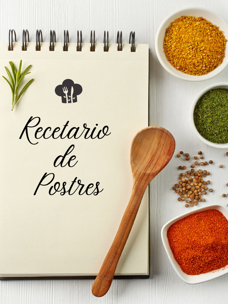 Recetas Saludables de Postres Variados | PDF | Postres | Panes