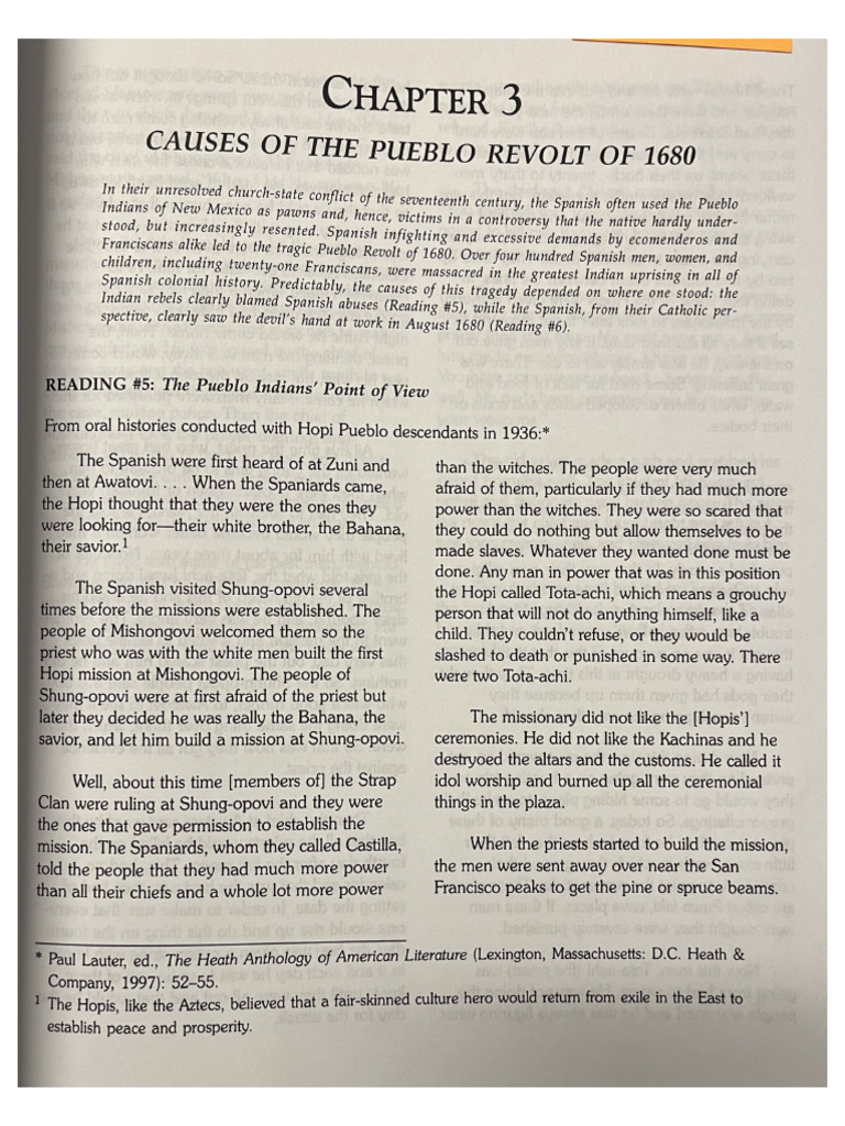 Pueblo Revolt #1 | PDF | Philosophy