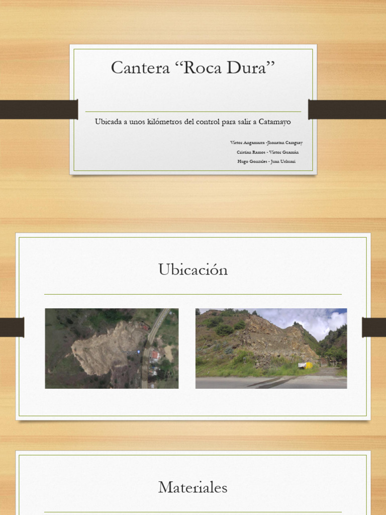 Georeferenciacion Cantera | PDF