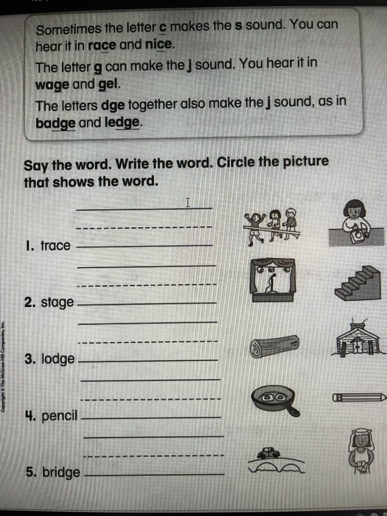Unit 3 Word Identification Grade 1 | PDF