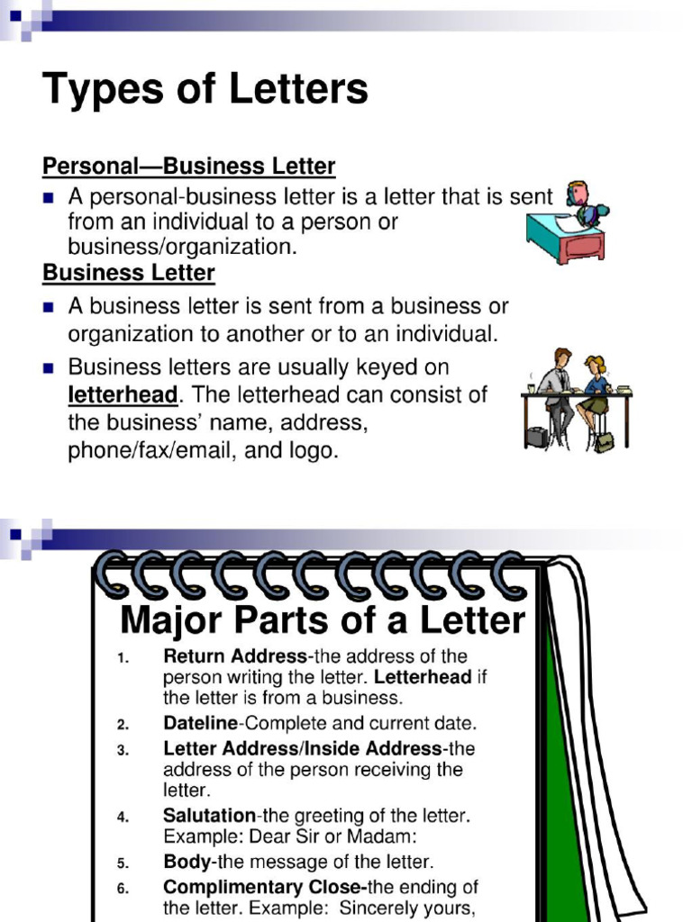 Types of Letter | PDF