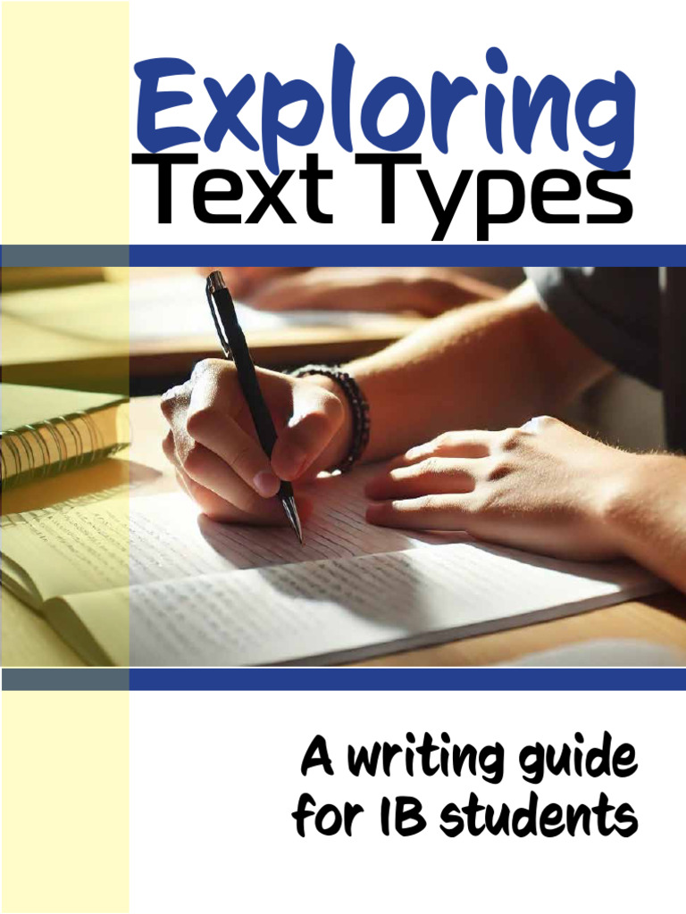 IB English Text Types Guide | PDF | Essays | Greenhouse Effect