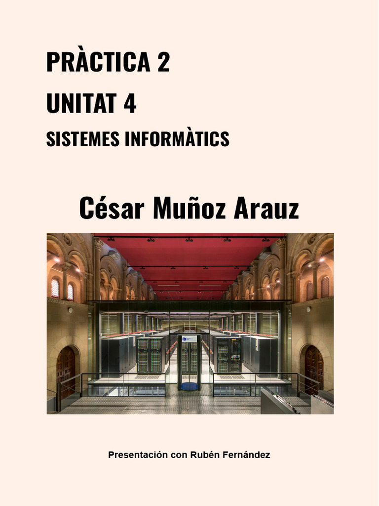 CPD Unitat 4 Pràctica 2 | PDF