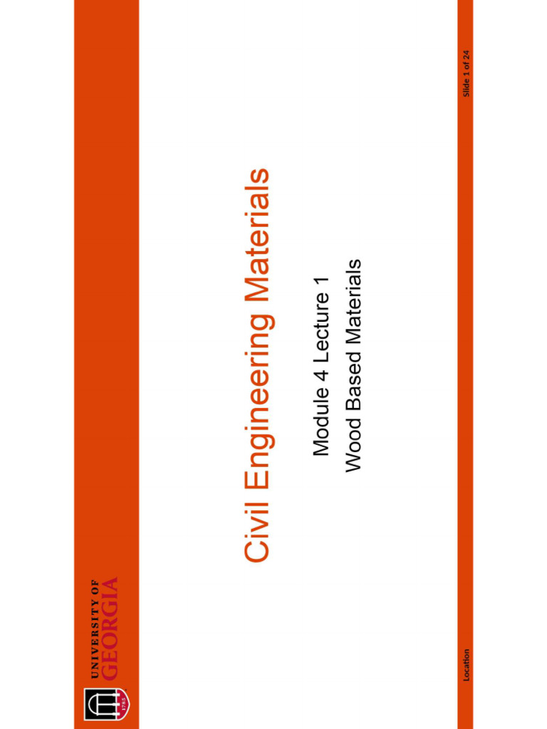 Module 4 - Wood | PDF
