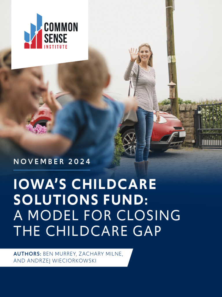 CSI Report - IA Childcare Solution Fund | PDF | Child Care | Employment