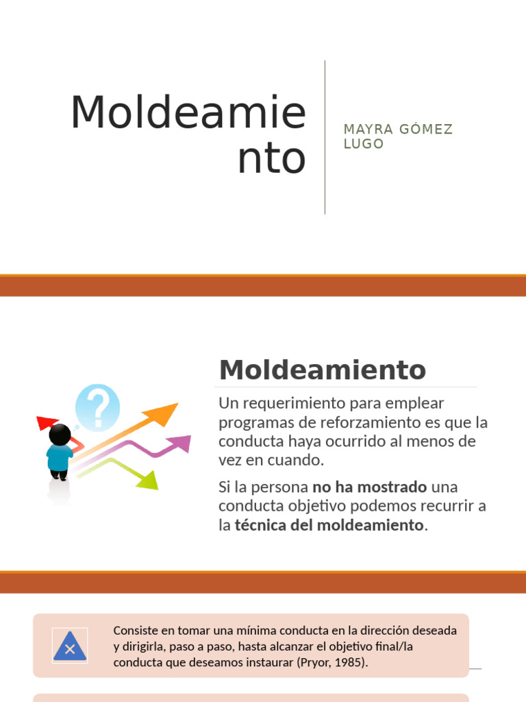 Moldeamiento | PDF | Comportamiento | Reforzamiento