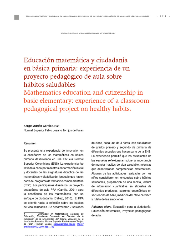 Educacion Matematica y Ciudadania en Basica Primar | PDF | Enseñando