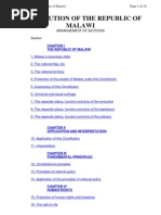 Constitution of Belize Overview | PDF