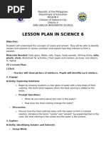 MATATAG LESSON PLAN For Demo | PDF | Solubility | Learning