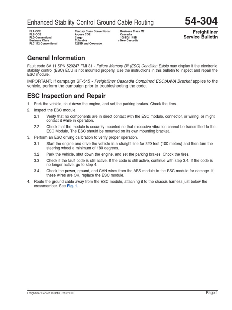 ESC Module Inspection and Repair Guide | PDF | Vehicle Parts ...