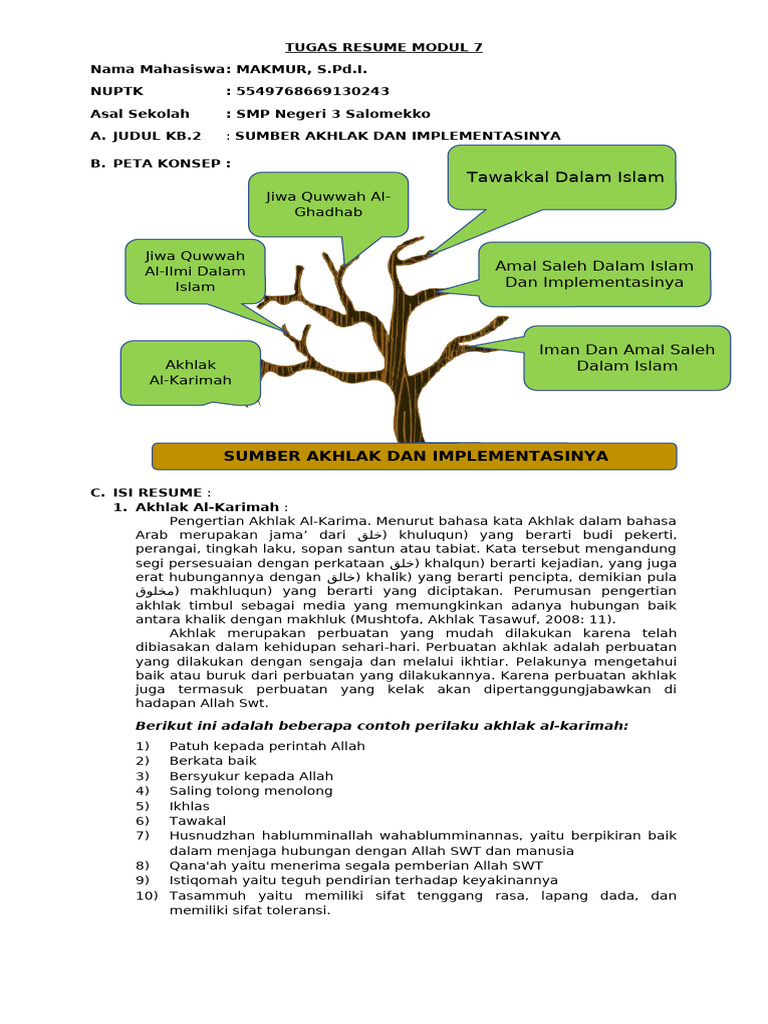 Tugas Resume Modul 7 KB.2. | PDF