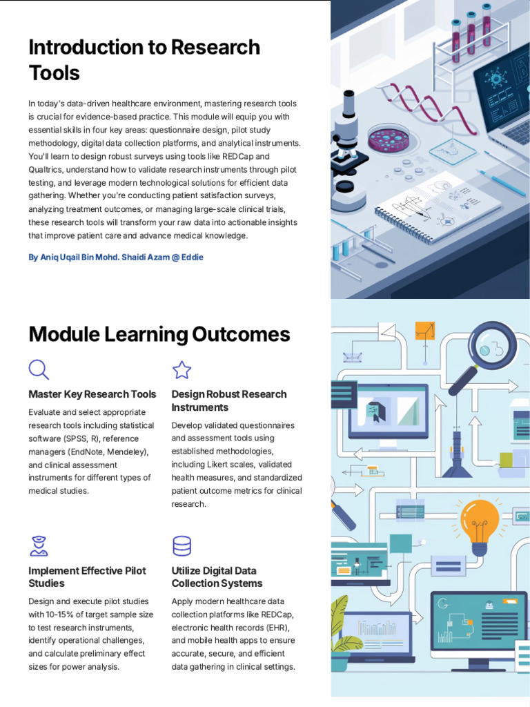 Essential Research Tools in Healthcare | PDF | Survey Methodology ...