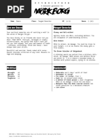 MÖRK BORG Character: Heretical Priest Therg | PDF | Law