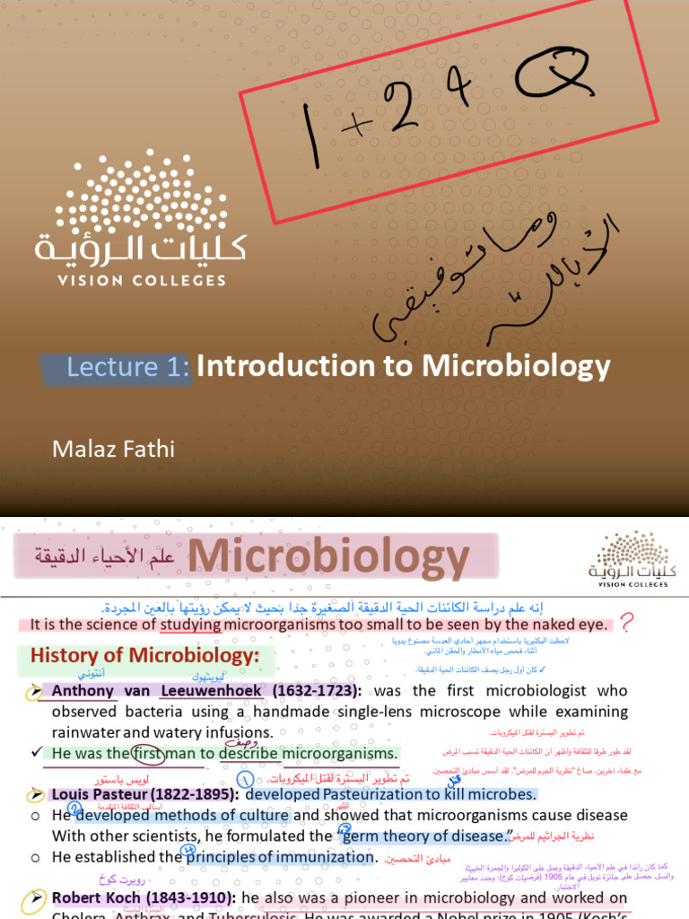 Introduction To Microbiology: Malaz Fathi | PDF