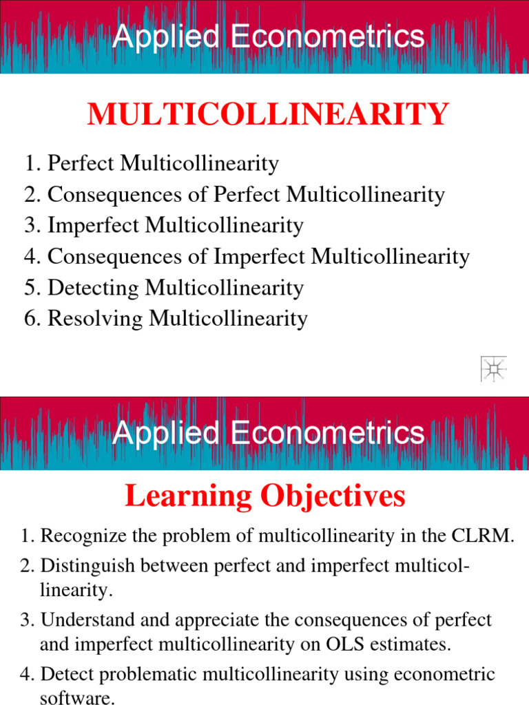 Multicollinearity | PDF | Multicollinearity | Econometrics