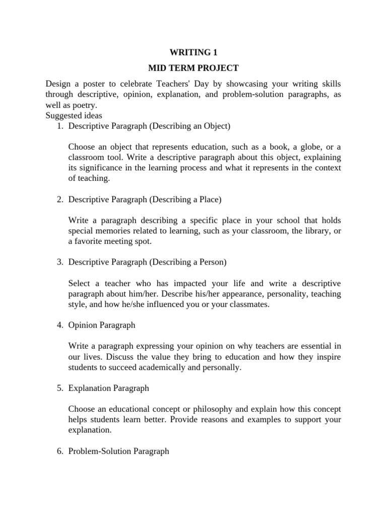 Mid Term Project | PDF