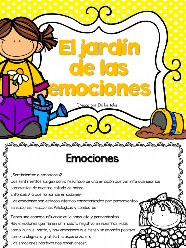 El Jardín de Las Emociones | PDF