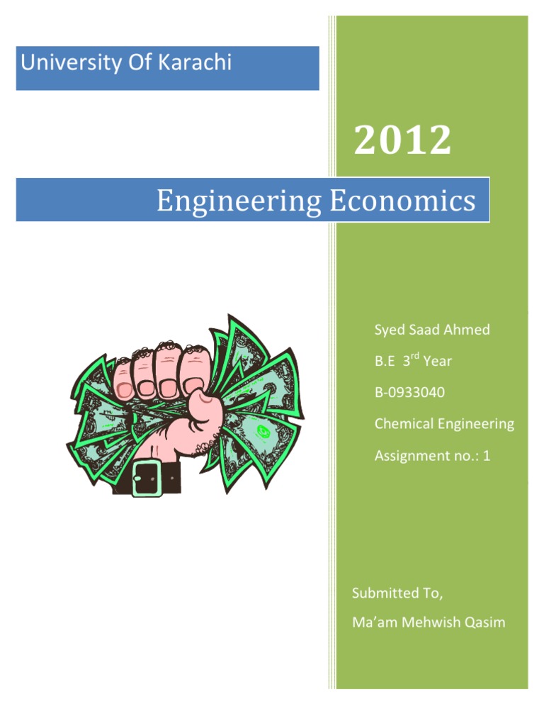 Economics, Engineering Economics and Importance of Engineeirng ...