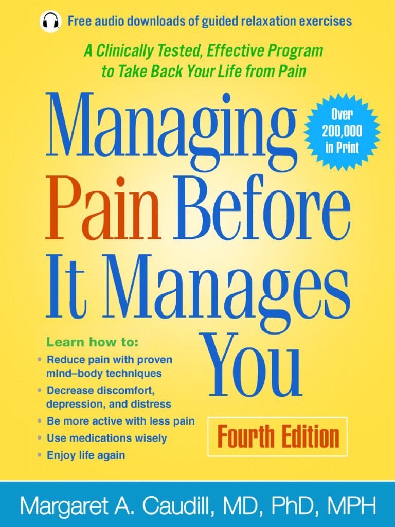 Caudill Margaret Herbert Benson Managing Pain Before It Manages
